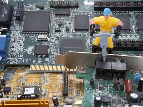 Computer parts repair worker 1 - Stock Image - Everypixel