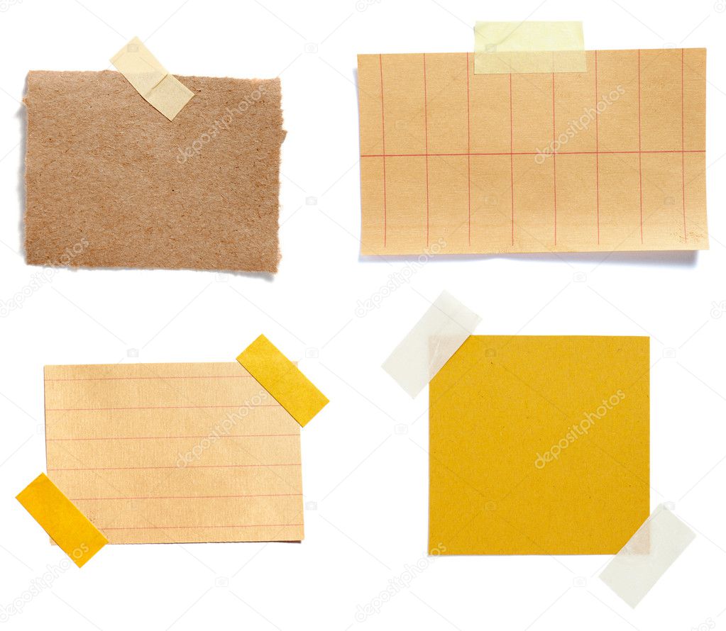 Brown old paper note background Stock Photo by ©PicsFive 11165447