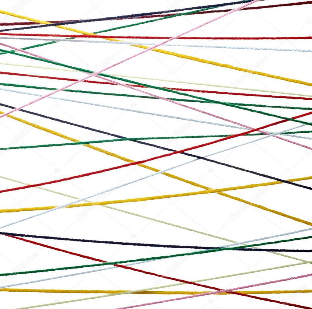 Wool knitting string cord colorful background Stock Photo by ©PicsFive ...