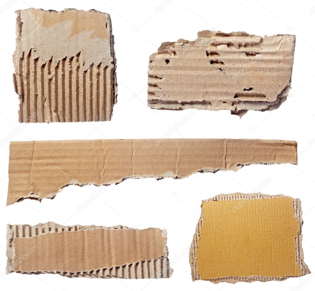 Ripped cardboard piece paper note Stock Photo by ©PicsFive 11398071