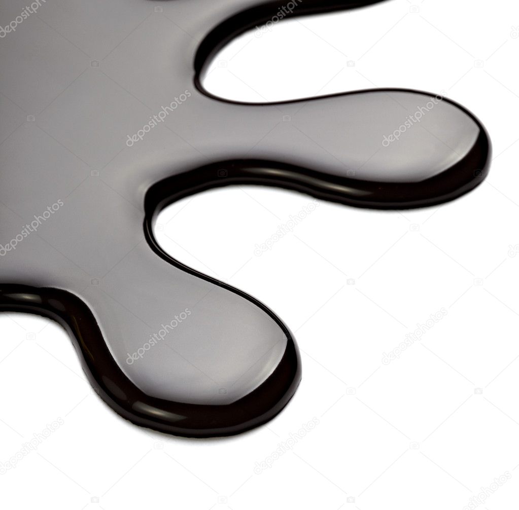 Chocolate syrup leaking stain dirty sweet food Stock Photo by ©PicsFive ...