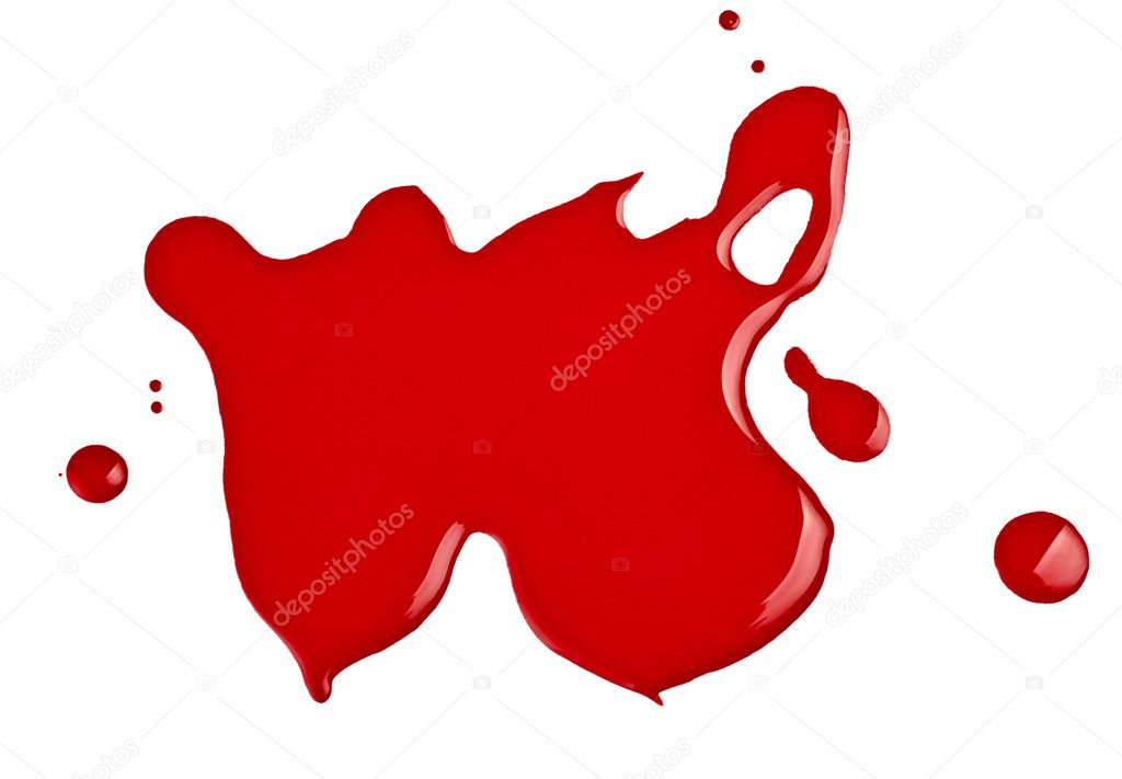 Red paint drop Stock Photo by ©PicsFive 12418803