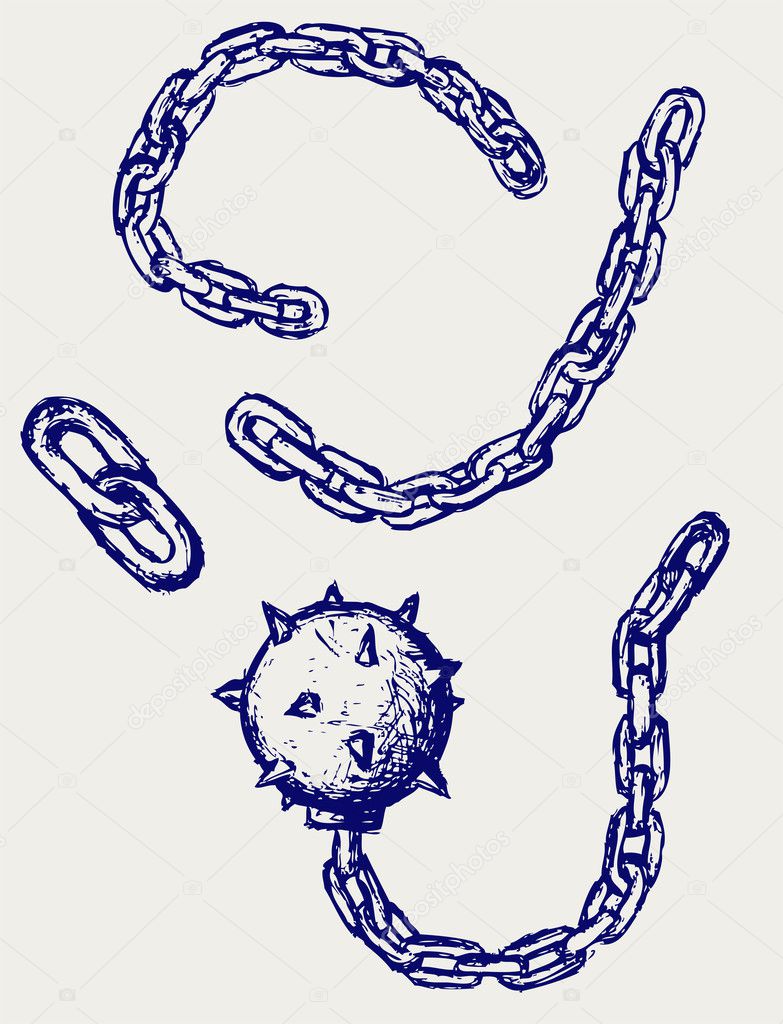 Wrecking ball and chain — Stock Photo © Kreativ #12068045