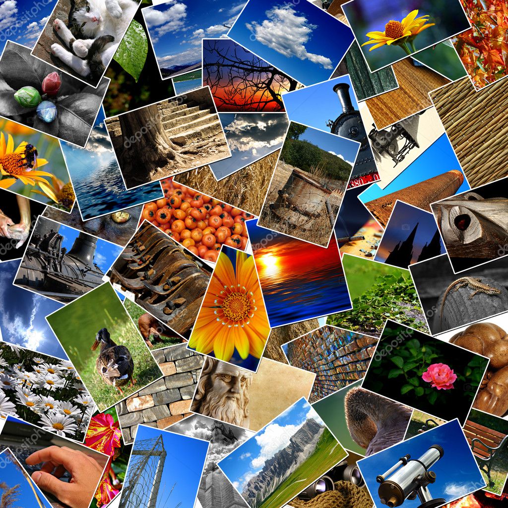 Collage de fotos — Foto de stock © myper #12315365