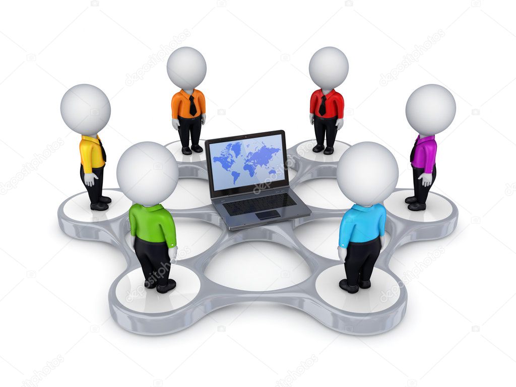 3d small around notebook. — Stock Photo © rukanoga #10979080