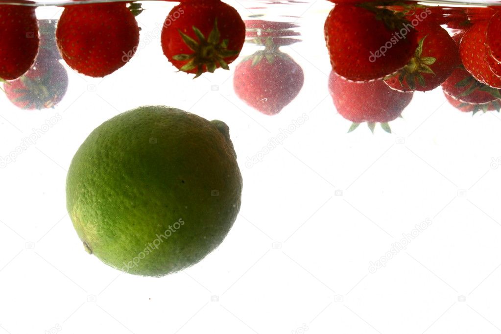 Lime splash Stock Photo by ©yellow2j 11333696