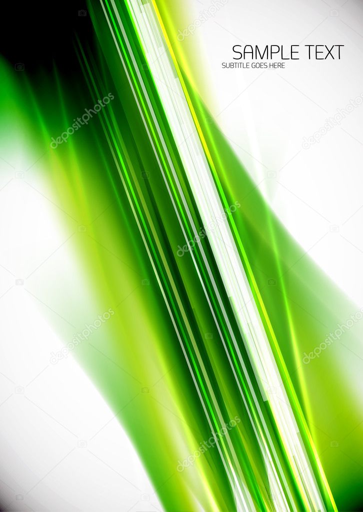 Green lines background Stock Vector Image by ©akomov #11692135