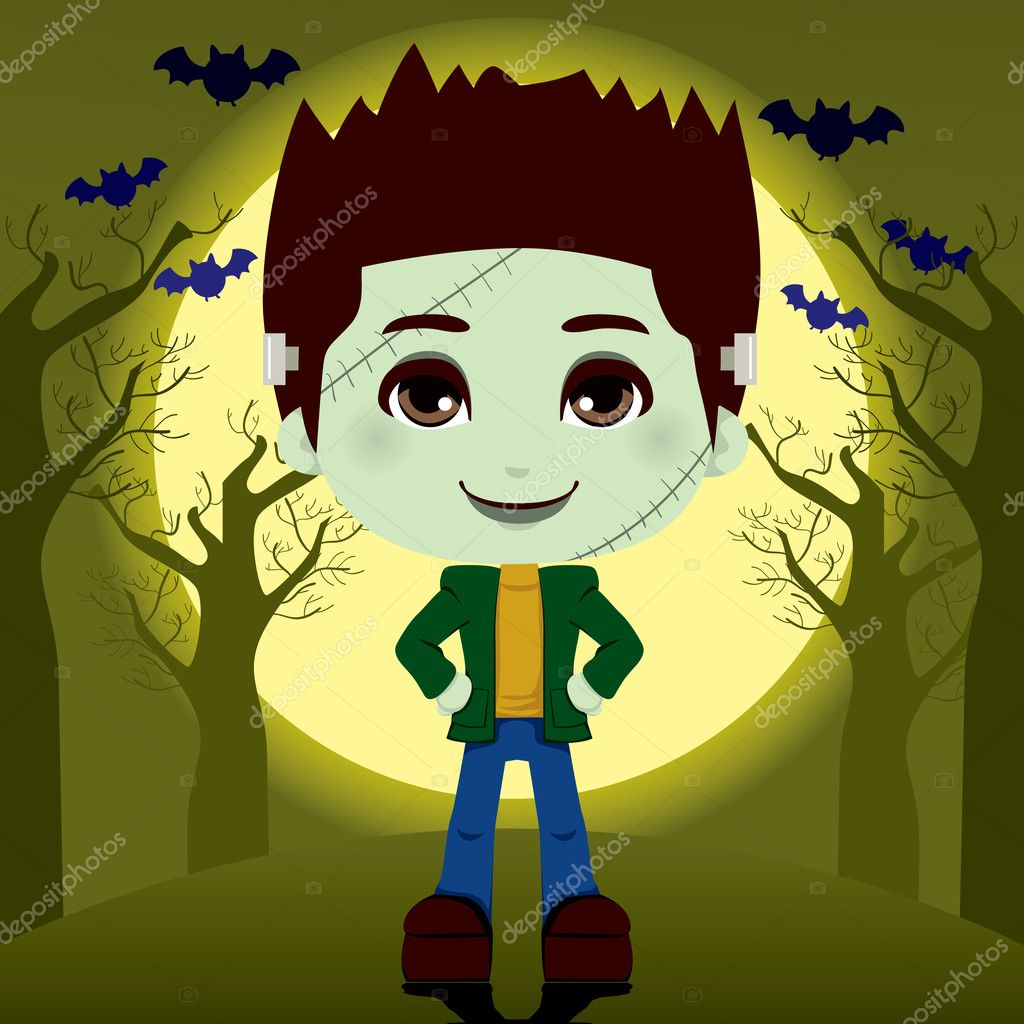 Frankenstein Boy Stock Vector Image by ©Kakigori #11701083
