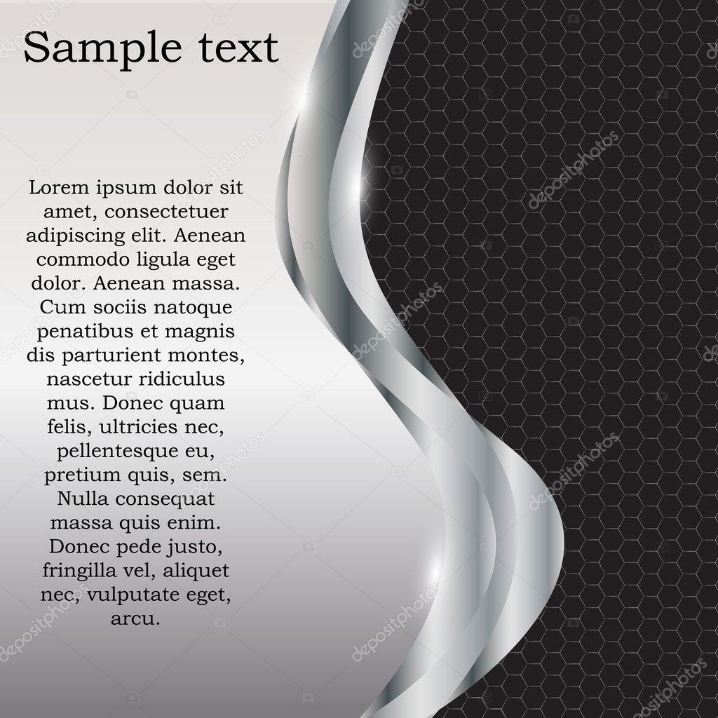 Abstract metal background. Vector illustration. — Stock Photo © Yganko ...