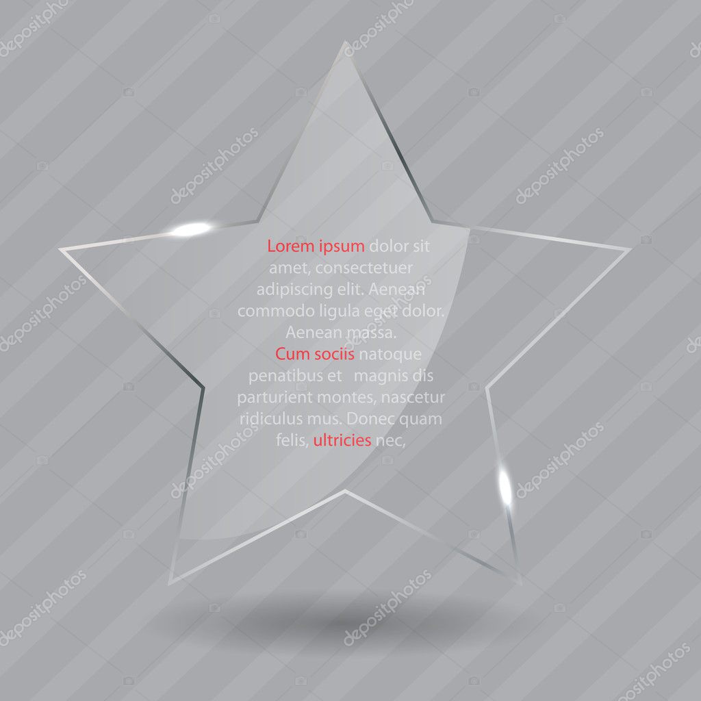 Glass frame on abstract background. Vector illustration. — Stock Photo ...