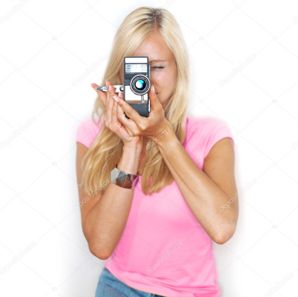 Say cheese! vintage camera Stock Photo by ©aa-w 10985052
