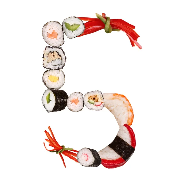 Sushi letter Stock Photo by ©jag_cz 11844318