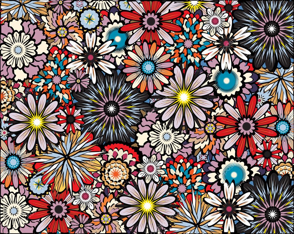 Flower power Stock Vector Image by ©Tawng #11481761