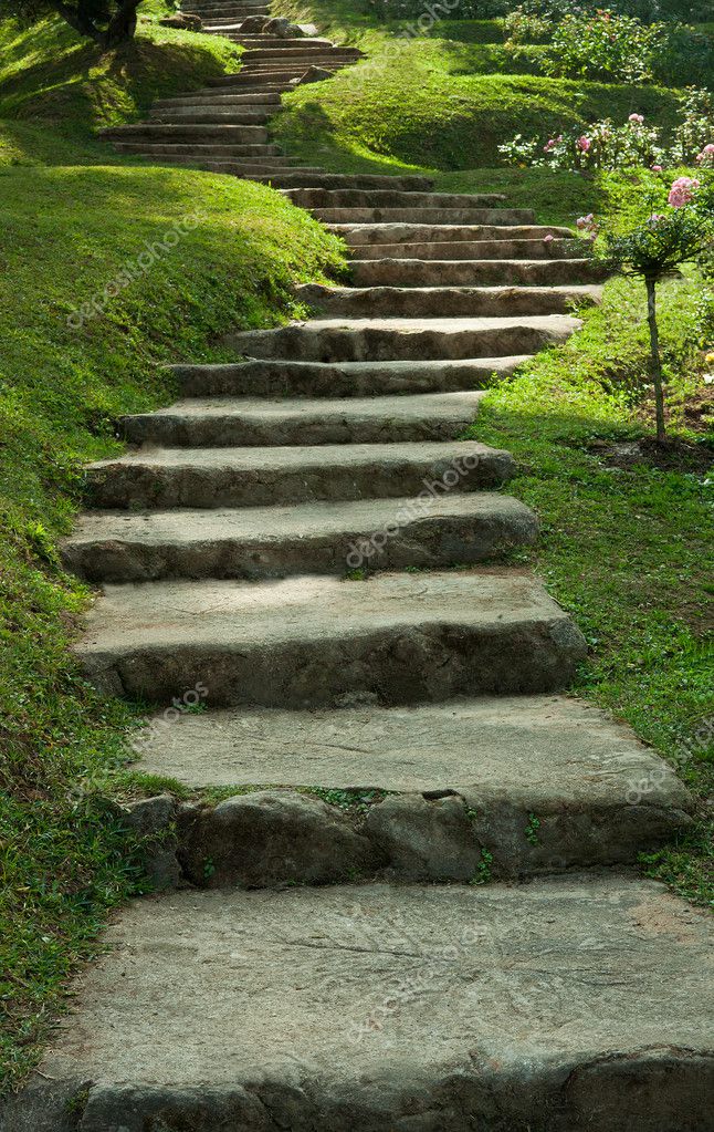 Stairway to park Stock Photo by ©suriyaphoto 12038985