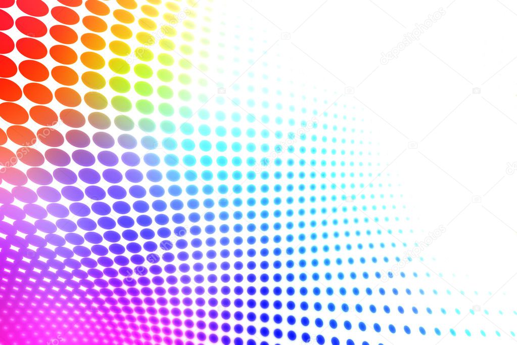 Colorful halftone — Stock Photo © SSilver #10836266
