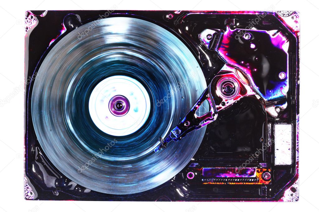 Hard drive abstract — Stock Photo © SSilver #10837072