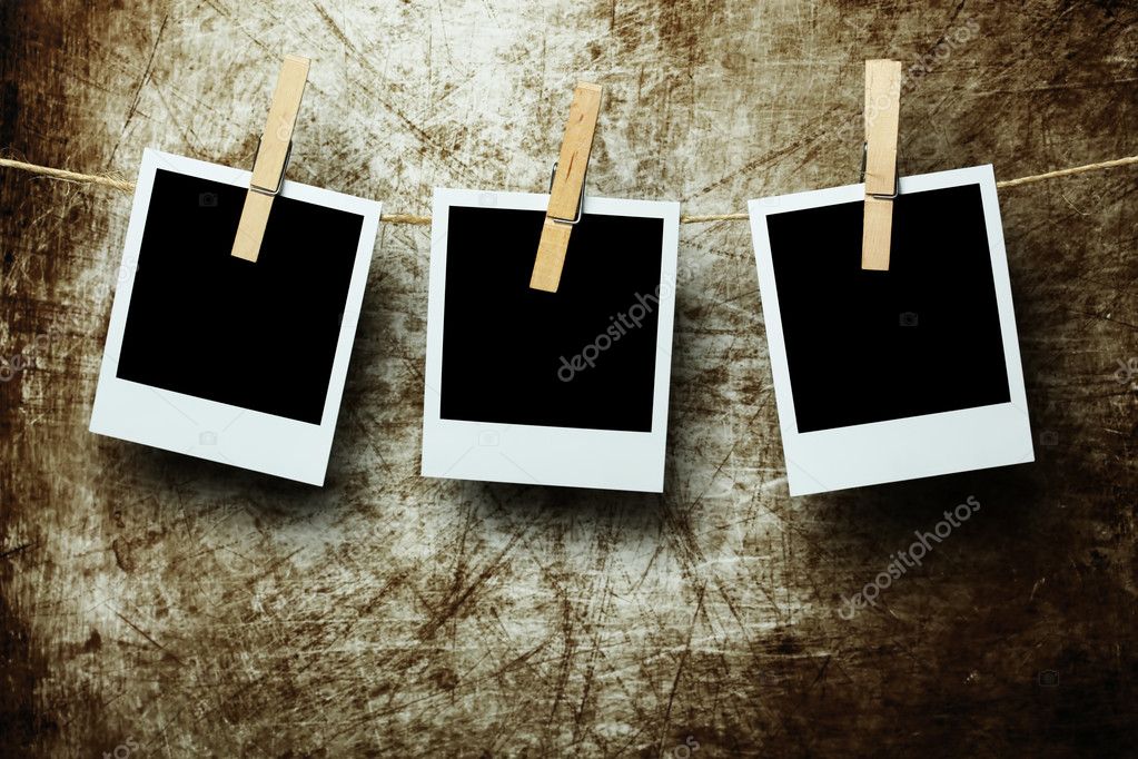 Hanging photos — Stock Photo © SSilver #10843840