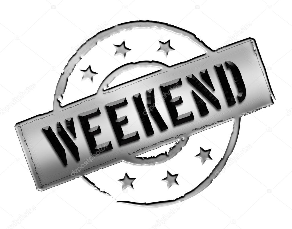 Stamp - WEEKEND — Stock Photo © ultrakreativ #10760857