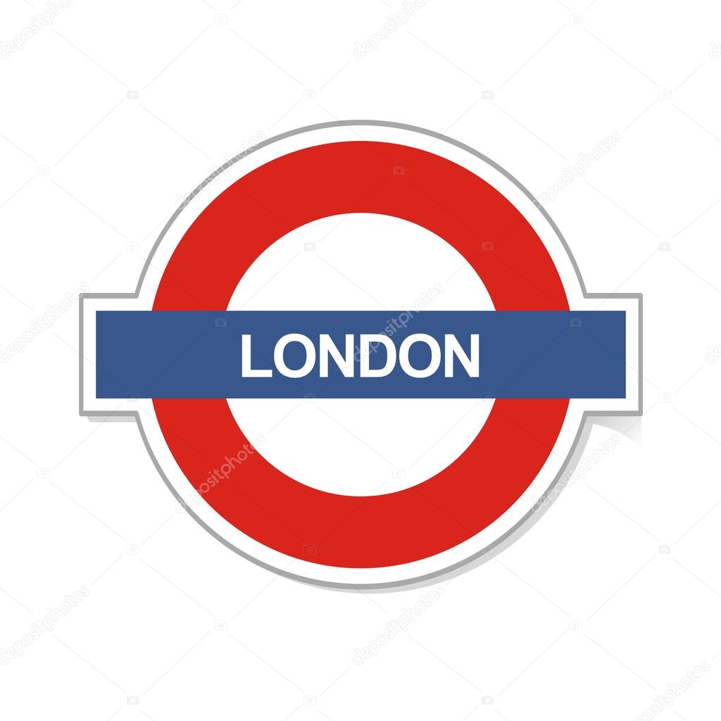 London sign in underground symbol — Stock Vector © mala-ma #11754875