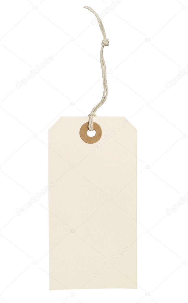 Label (tag) isolated on white background — Stock Photo © pukach2012 ...