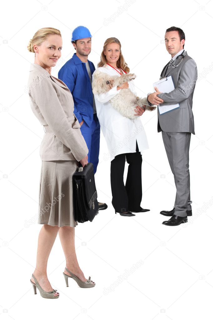 Different professions — Stock Photo © photography33 #10910028