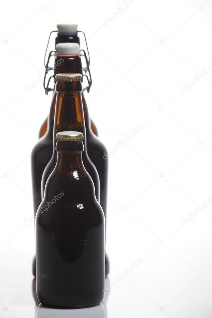Brown glass bottles Stock Photo by ©photography33 11307718