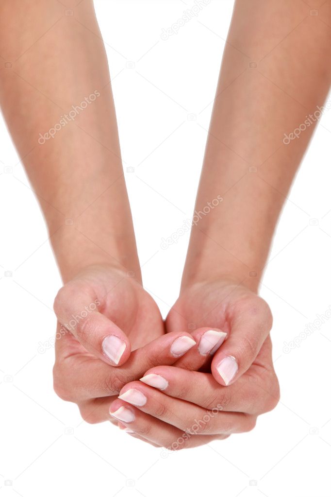Woman's cupped hands Stock Photo by ©photography33 11847875