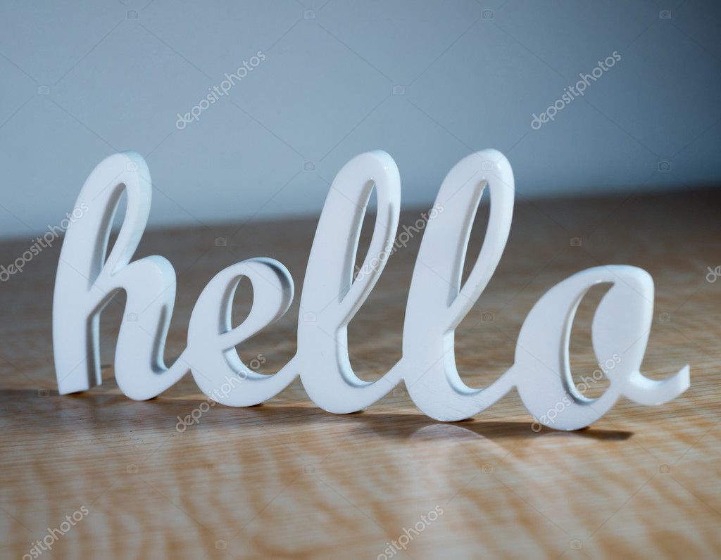 Hello Sign — Stock Photo © jacksonjesse #11684117