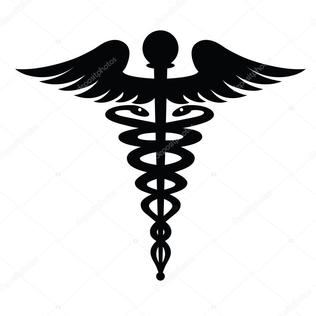 Sinal de caduceu Vetor de ©lkeskinen0 11856692