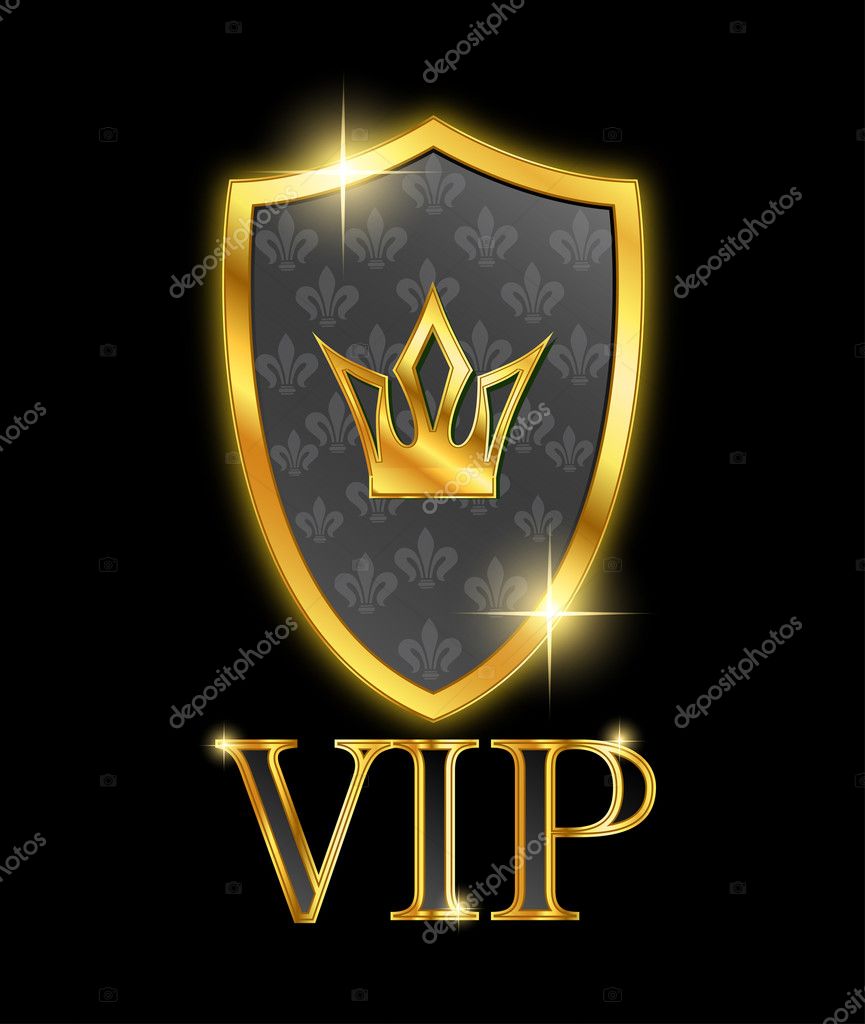 Escudo. VIP . Vetor de stock de ©Kristina2211 11857609