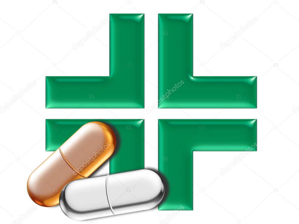 Pharmacy symbols — Stock Photo © lifeinapixel #11344644
