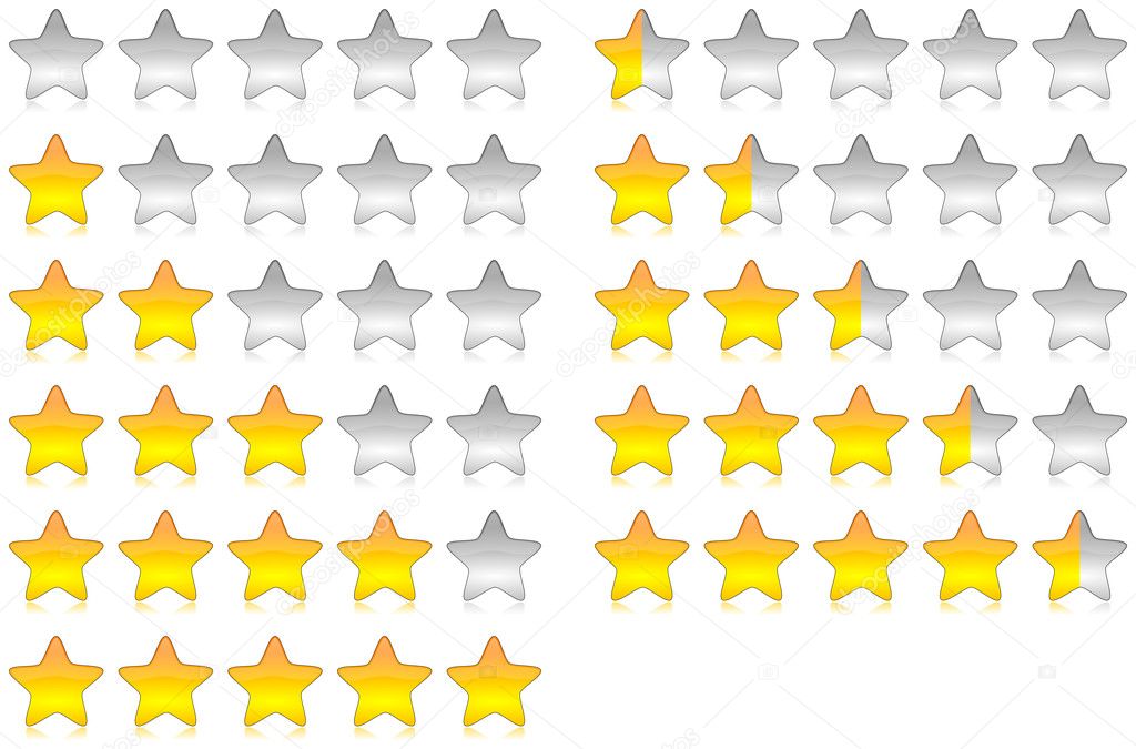 beoordeling sterren — Stockfoto © mrgao #10746849