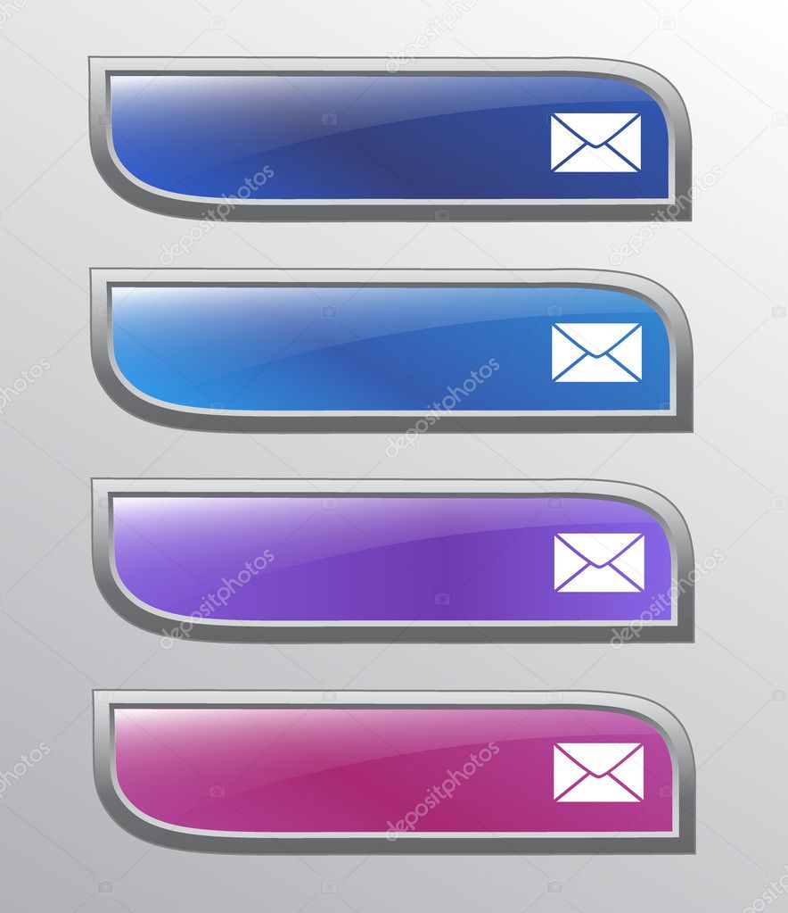 Buttons letter Stock Vector Image by ©TybolchukA #10997947