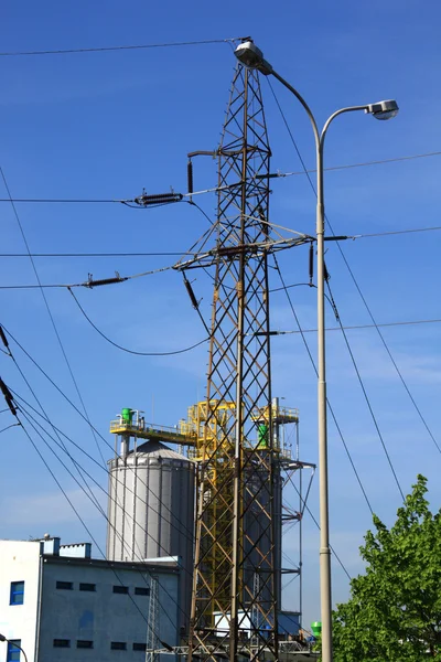 Power station, powerhouse, generating station, - Stock Image - Everypixel