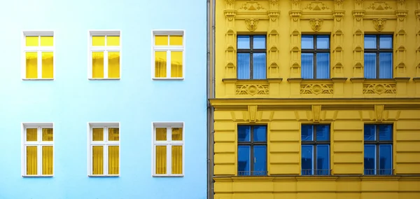 Two buildings abstract - Stock Image - Everypixel