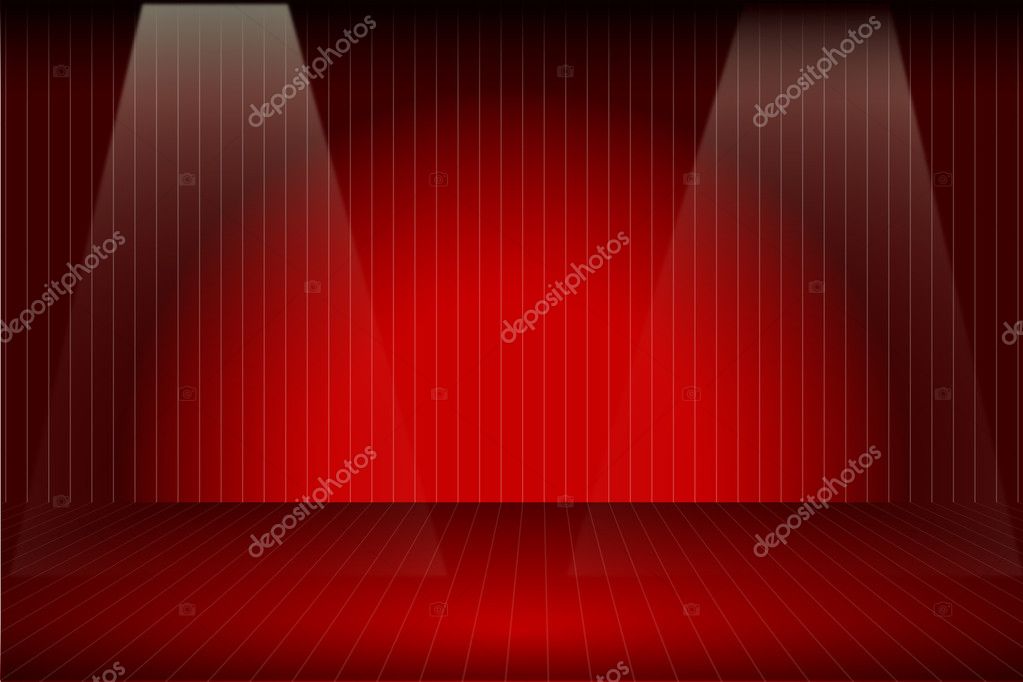 Red stage Stock Vector by ©mtr980 10985797
