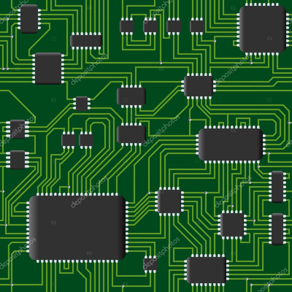Seamless chipset Stock Vector by ©Suljo 11503960