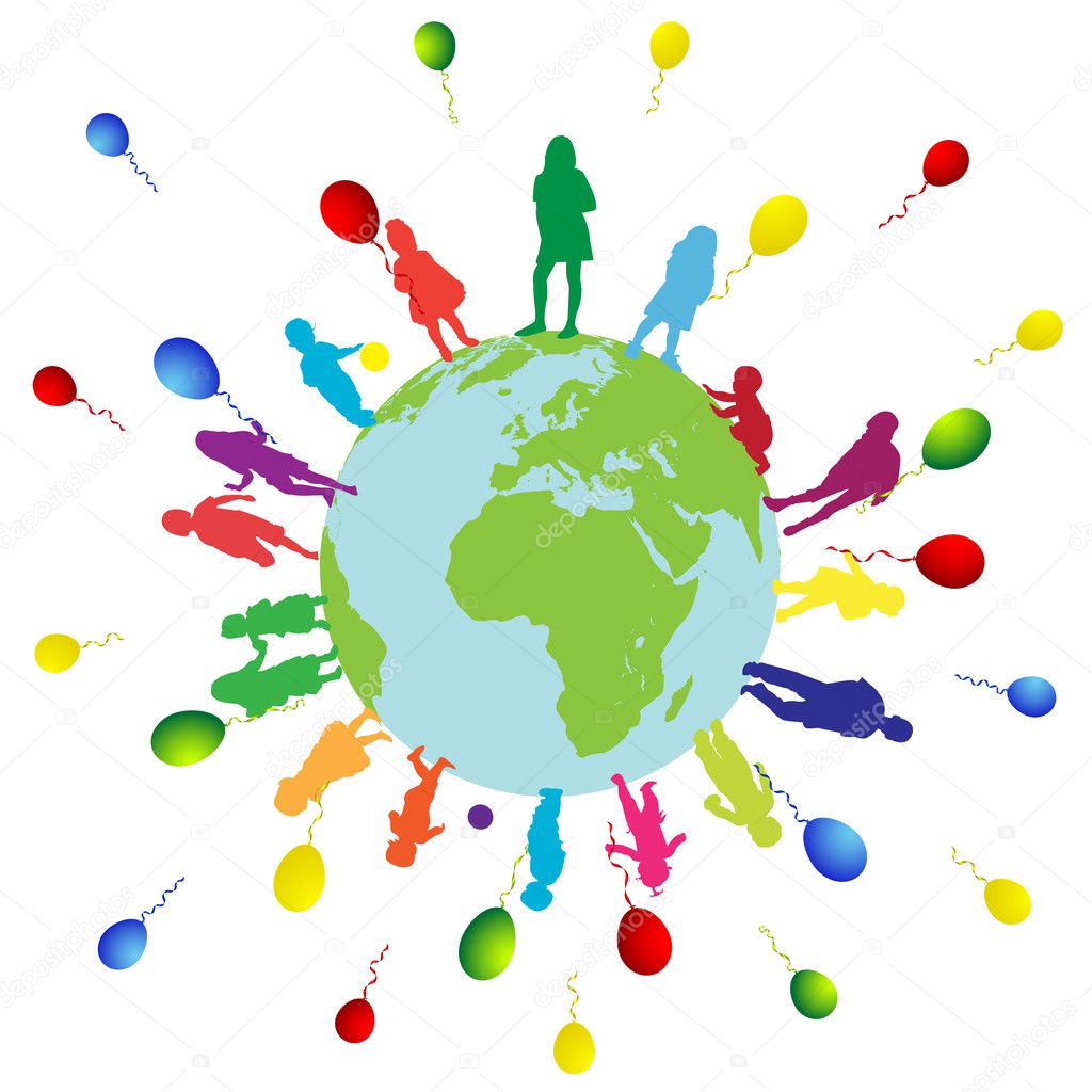 Children world Stock Vector by ©lemony 11733244