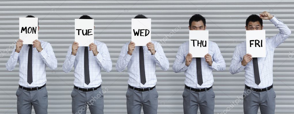 5 days a week — Stock Photo © sjenner13 #12002957