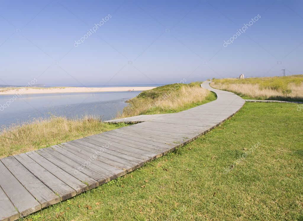 Boardwalk at the beach Stock Photo by ©ramonespelt1 11060093