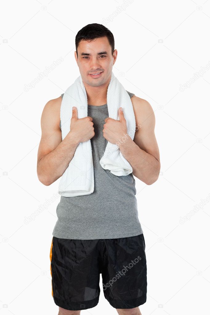 Young man after workout — Stock Photo © Wavebreakmedia #11200294