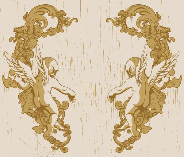 734 Angels frame vector Vector Images, Angels frame vector ...