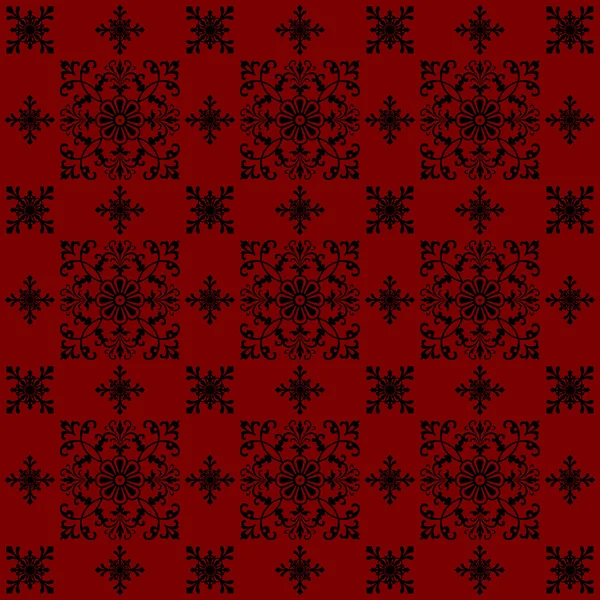 The design red vintage style wallpaper background — Stock Vector ...