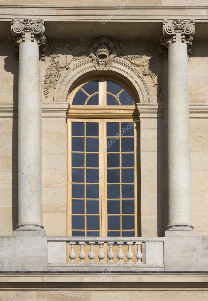 Castle window, and balcony Stock Photo by ©belphnaque 11900093