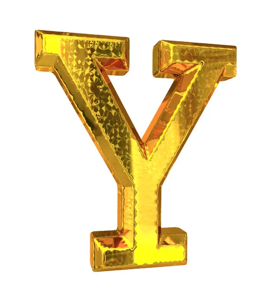 Gold metal letter Stock Photo by ©gl0ck 10791078