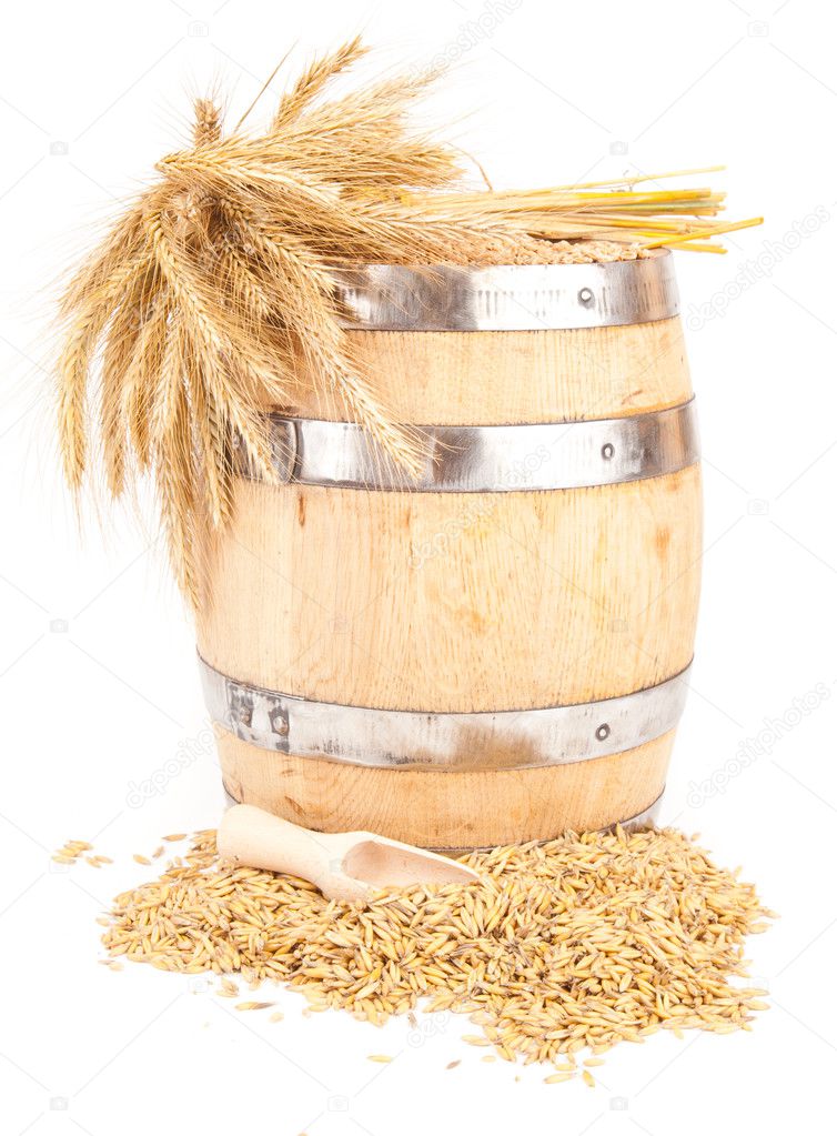 Harvest grain barrel Stock Photo by ©yeti88 11614880