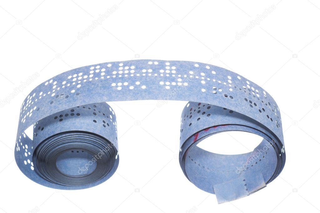 Punched tape — Stock Photo © a_lisa #11623582
