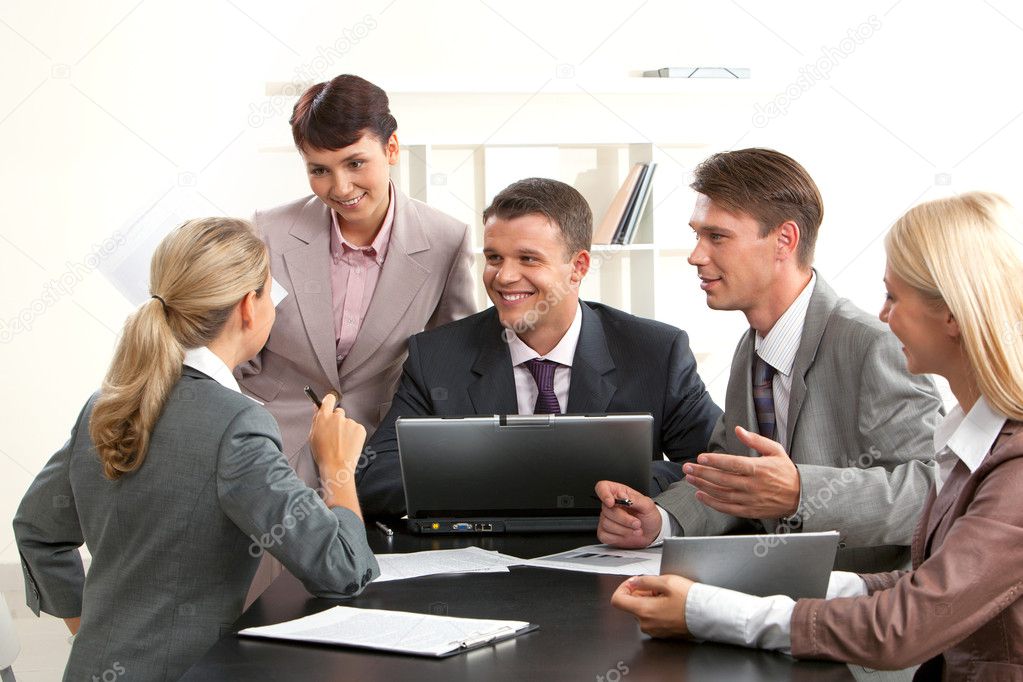 Discussion — Stock Photo © pressmaster #11242064