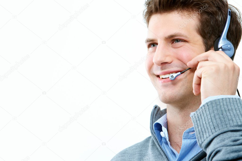 Telephone support — Stock Photo © pressmaster #11337661