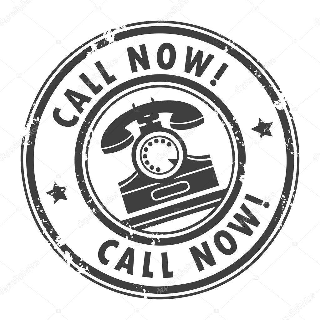 Call Now stamp — Stock Vector © _fla #11637946